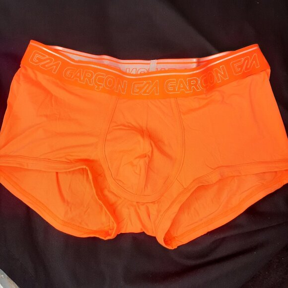 Garçon | Underwear & Socks | Mens Large Garon Trunk Bright Orange Mens ...